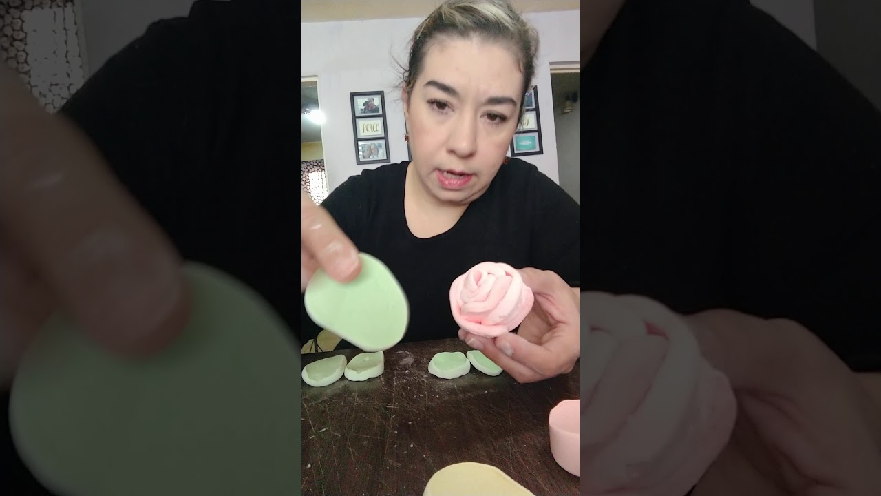 Rosas de bombón fácil, económicas y lindas