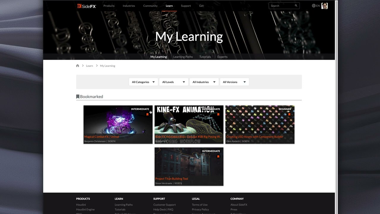 My Learning on SideFX