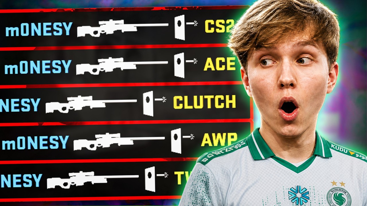 40 Times m0NESY Shocked The CS2 Universe!
