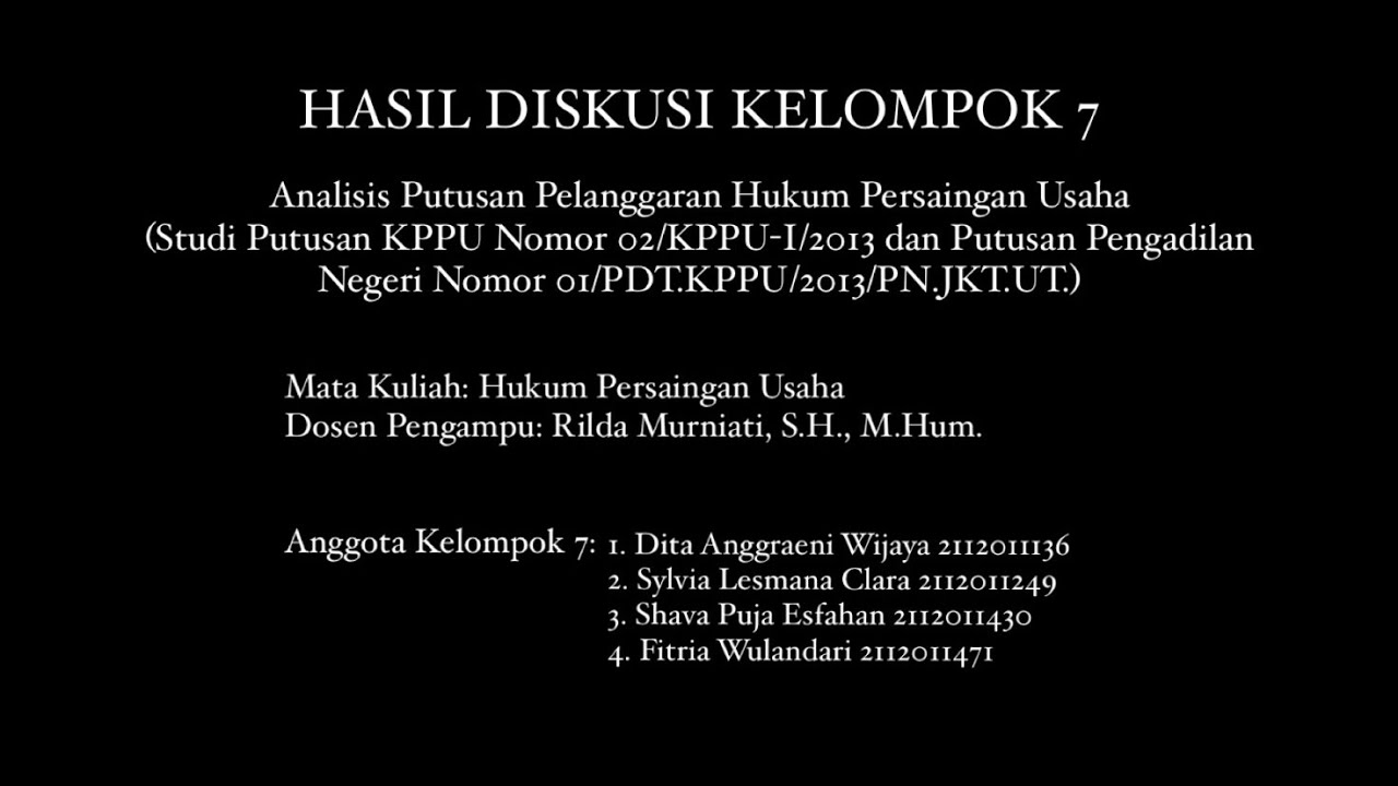 HASIL DISKUSI KELOMPOK 7
