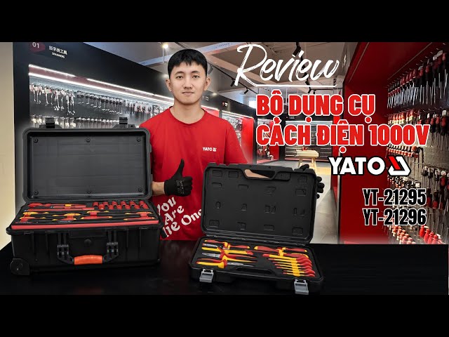 Insulated Tools - YATO YT-21298 1000V Isulated Tool Kit of 21 piece ...
