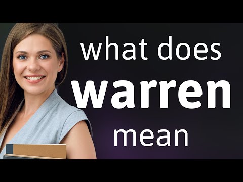 Warren — definition of WARREN