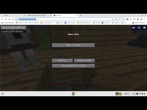 unblocking minecraft eaglecraft like and sub