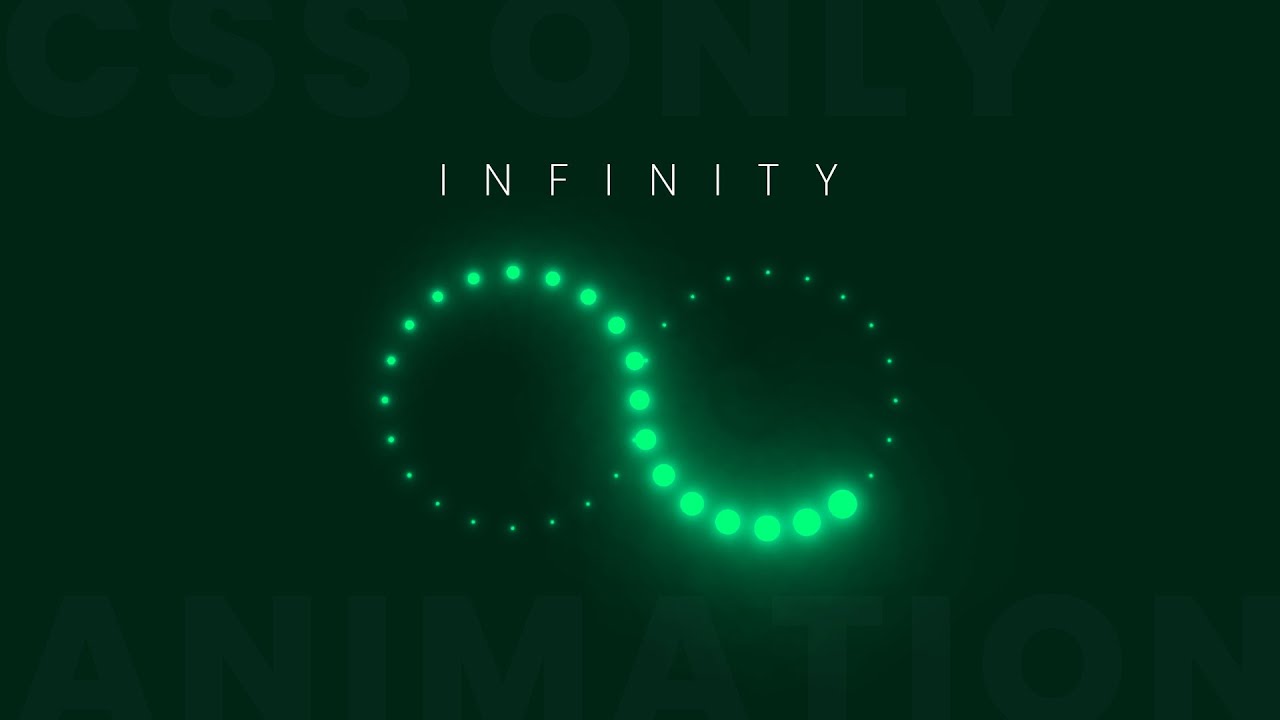 Infinity | CSS Only Animation Effects @OnlineTutorialsYT