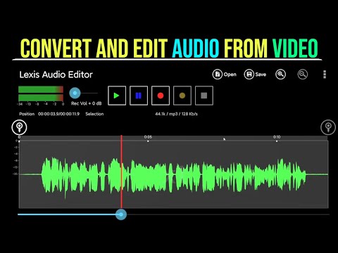 How to Convert and Edit Audio MP3 from Video MP4 on Android Phone or Tablet