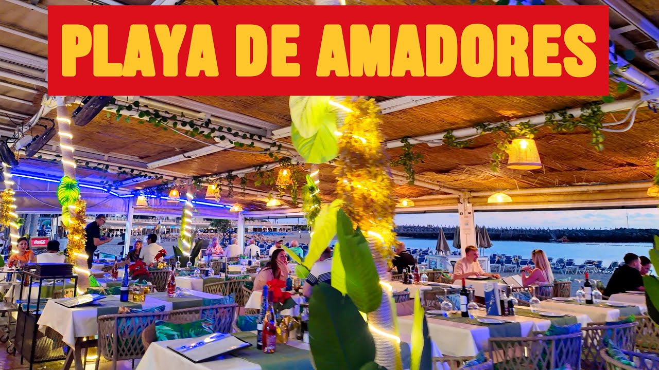 Playa de Amadores Gran Canaria - Evening and nightlife