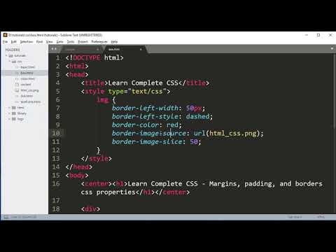 Learn Margins Padding and Borders CSS Properties in Hindi part5 - Mind ...