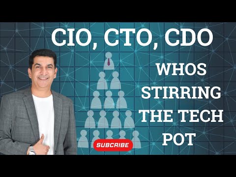 CIO CTO CDO in the kitchen...