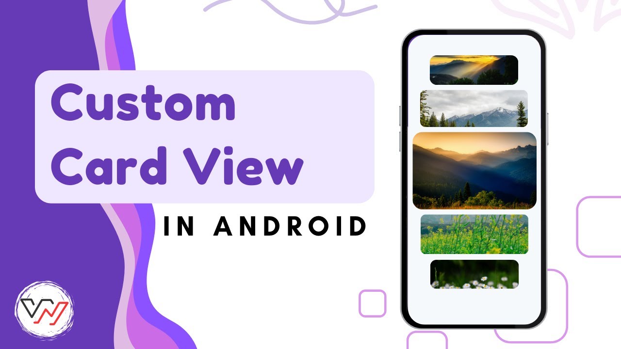 Create Custom CardView in Android Studio | Android CardView Tutorial