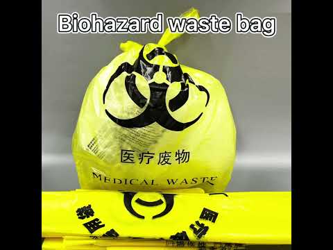 Siny Hospital Biohazard Bag Garbage Bags Medical Waste Bag Clinical Waste Bags