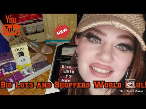 Big Lots & Shoppers World haul!! clothes,shoes,skincare etc