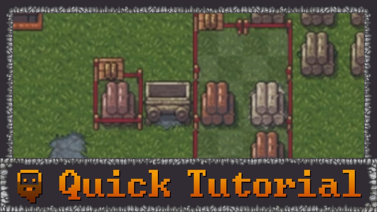 Dwarf Fortress - Quick Tutorial -  The Perfect Quantum Stockpile
