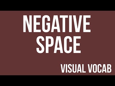 Negative Space defined - From Goodbye-Art Academy
