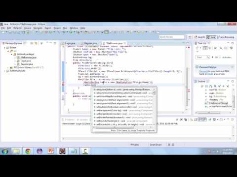 Learn Learn How to Create a TextEditor with Java File Browser - Mind Luster