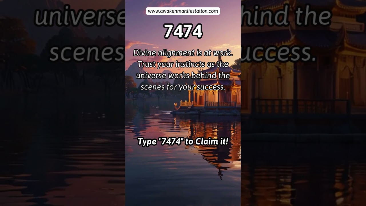 7474 Angel Number Meaning