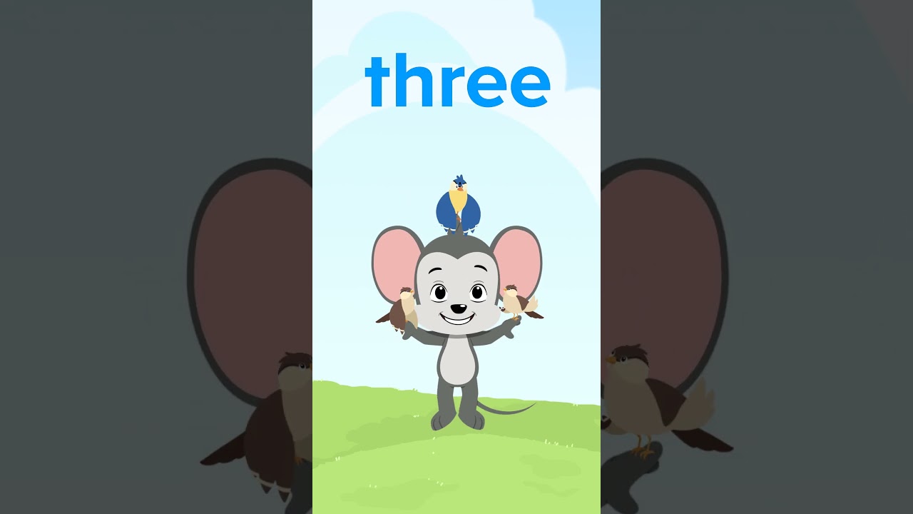 Kindergarten Sight Words: Three | ABCmouse #learning #education #sightwordsforkids #kindergarten