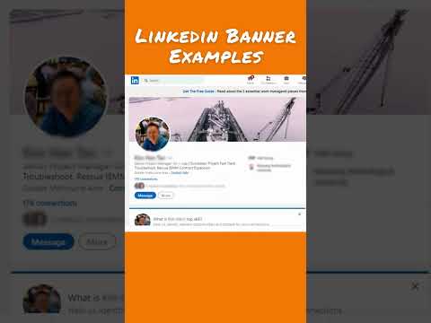 GREAT LinkedIn Background Picture / Image / Banner Examples to help you get unstuck.