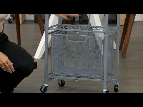 Origami Slim Pantry Rack with Drawers