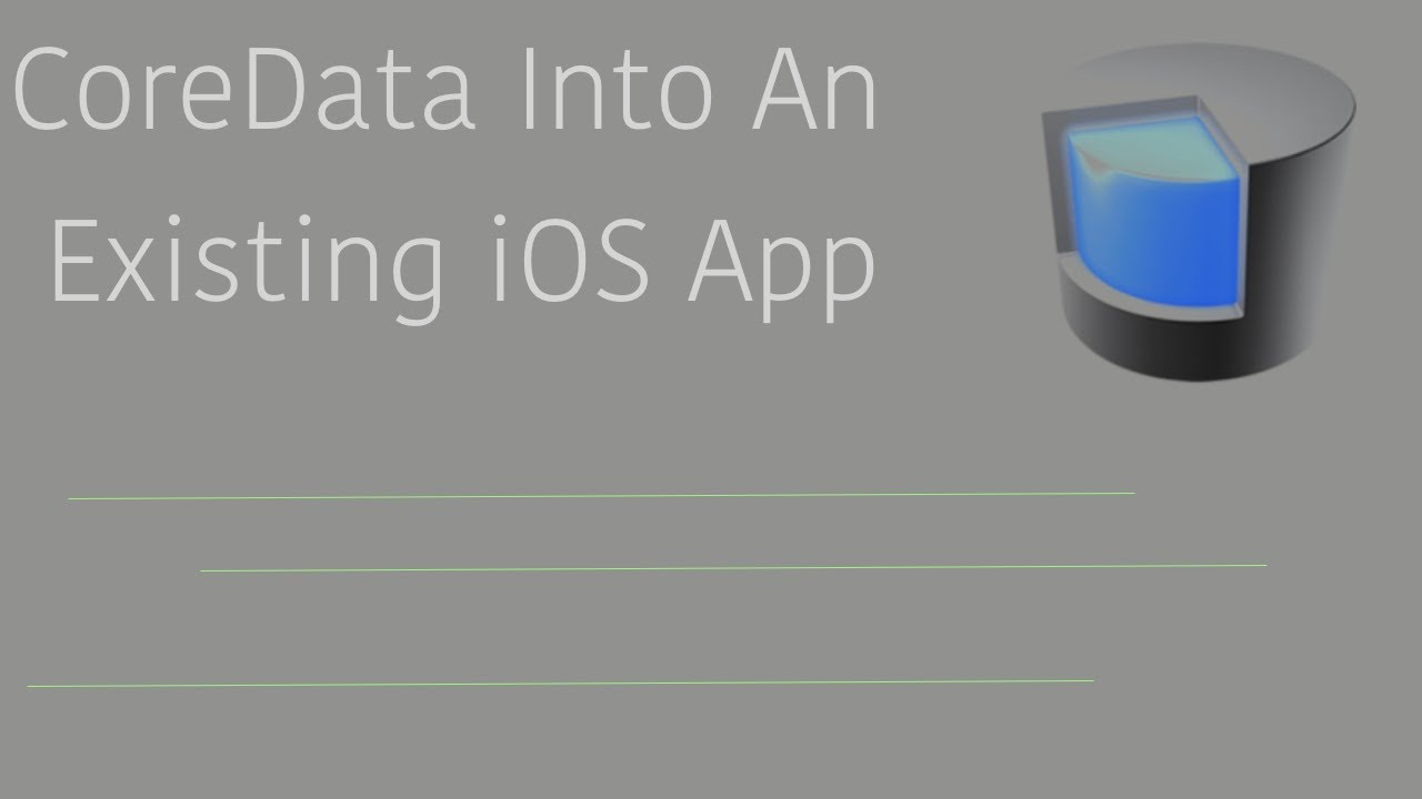 Put CoreData Into An Existing iOS App - In Xcode - Maximum Technology