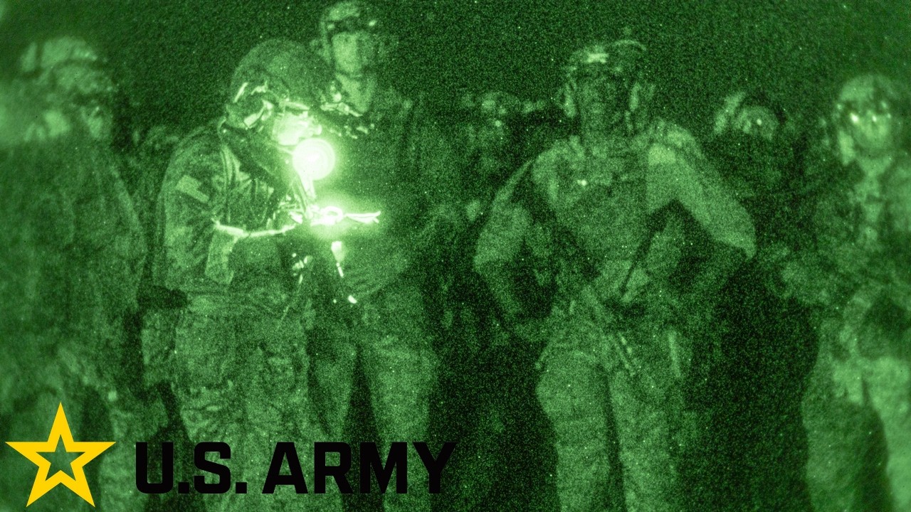 U.S. Army 75th Ranger Regiment: Night Military Exercises in Hawaii