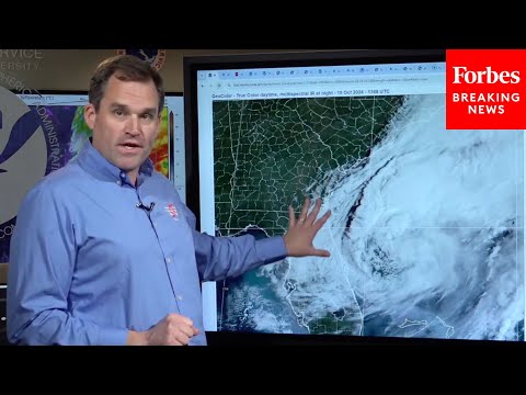 WATCH: National Hurricane Center Details Continuing Impacts On Florida From Hurricane Milton