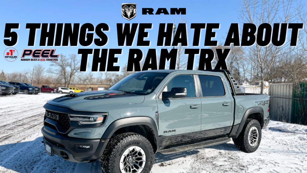The RAM TRX LAUNCH EDITION! 5 Things We HATE About This Truck! TORONTO | MISSISSAUGA | ONTARIO