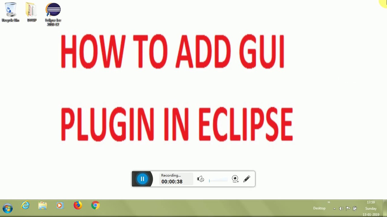 java how to add gui plugin in eclipse