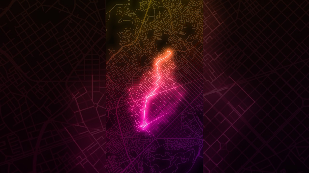 A* (A-Star) Pathfinding Algorithm finds the shortest route on a map ✨ #math #simulation #pathfinder