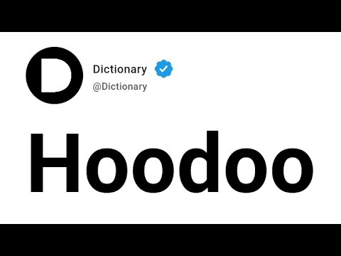 Hoodoo Meaning In English
