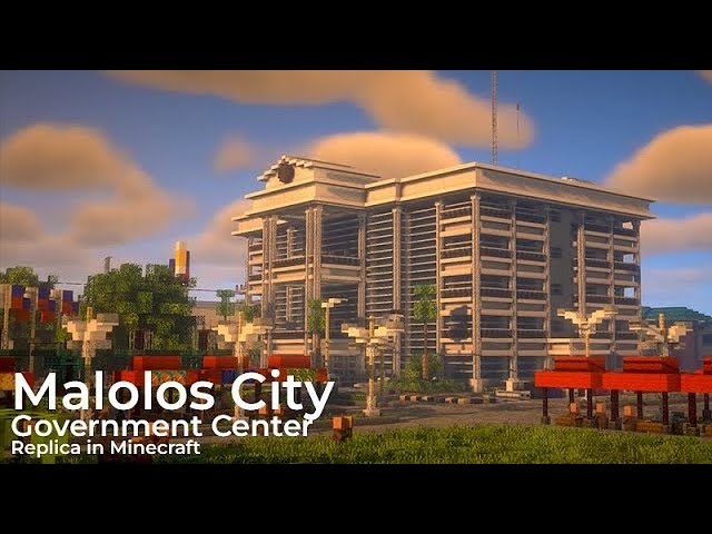 Malolos City Government Center Minecraft Map