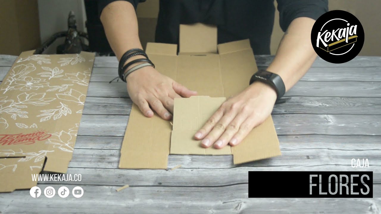 Kekaja | Caja de cartón para flores