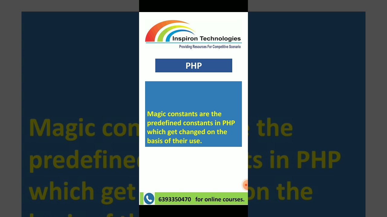 PHP Interview Questions with Answers |PHP Functions | Best online Job Course | Inspiron Technologies