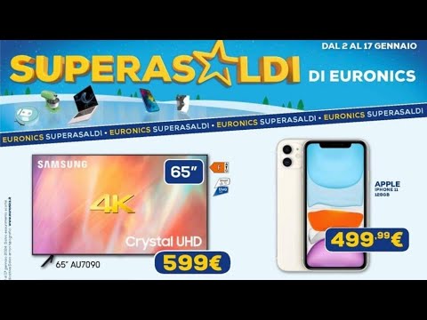 Volantino EURONICS ????dal 2 al 17 Gennaio 2024