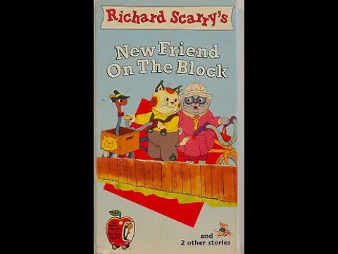 The busy world of Richard Scarry : new friend on the block 1999 DVD