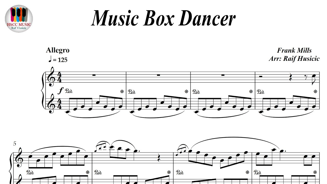 Music Box Dancer - Frank Mills, Piano Sheet Music, Piano Tutorial