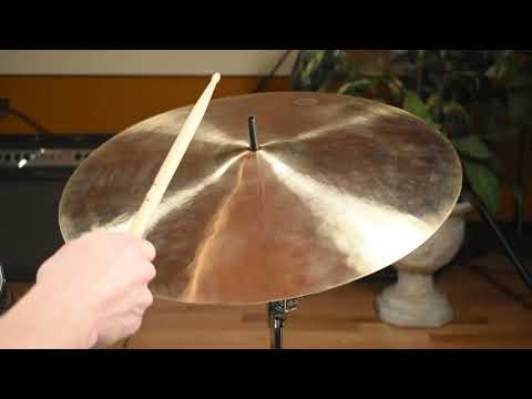 19" JD Sagurton Custom Cymbals Left Side Ride Cymbal w/ Hand | Reverb