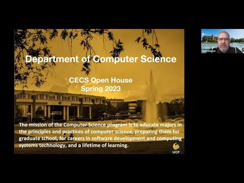 UCF CECS Open House 2023 - Dept. of Computer Science