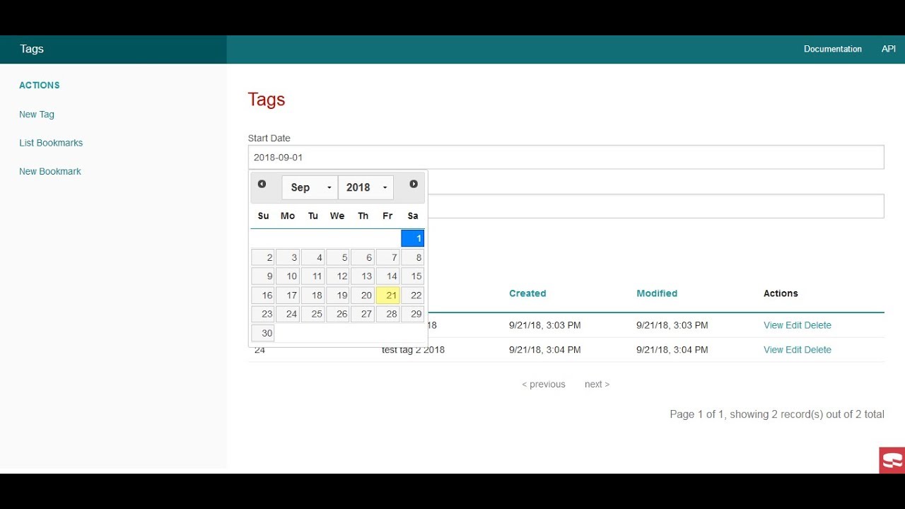 Cakephp 3 Date to Date Search Part 1 (add datepicker in input fields)