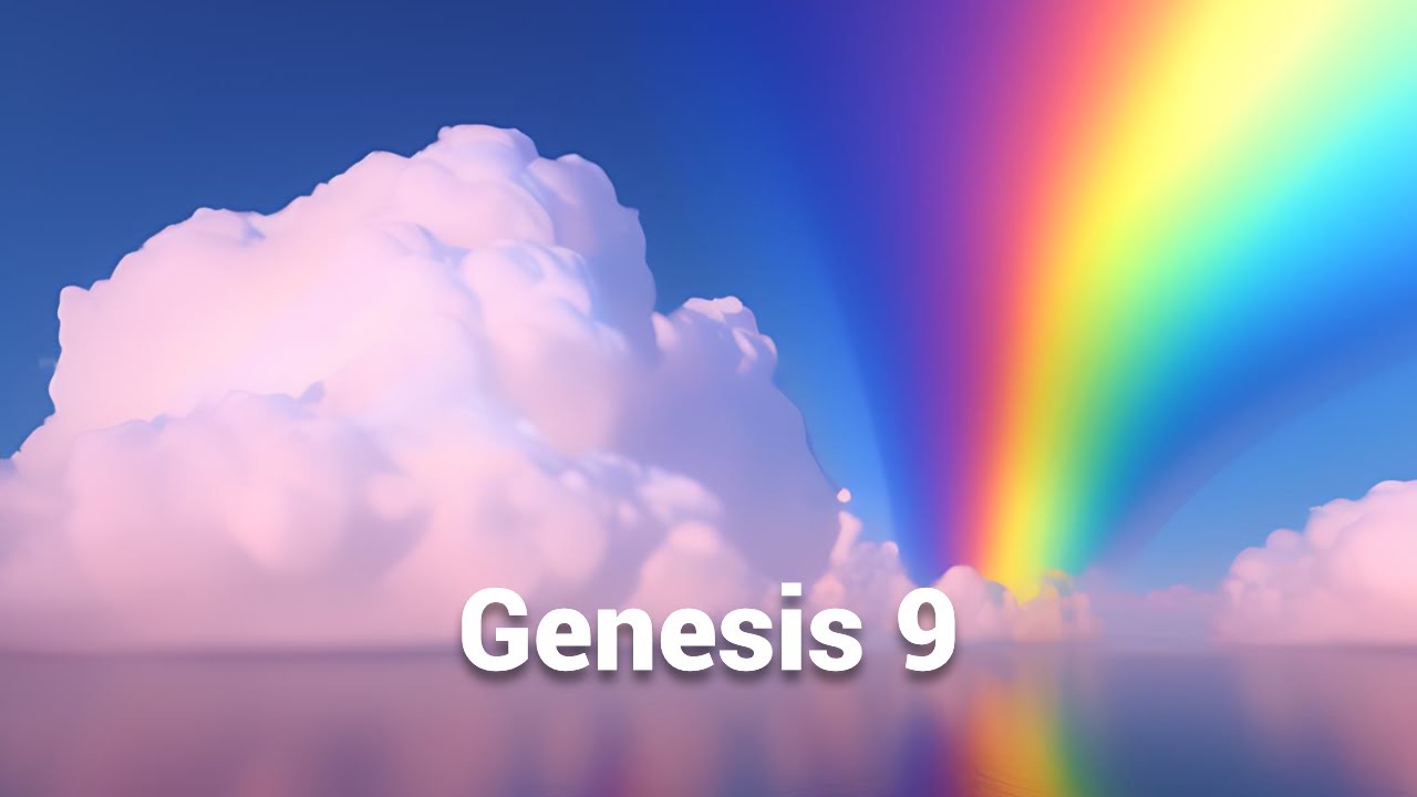 AI Generated Art, Genesis 9 - God’s covenant with all life, Shem’s blessing and Canaan’s curse