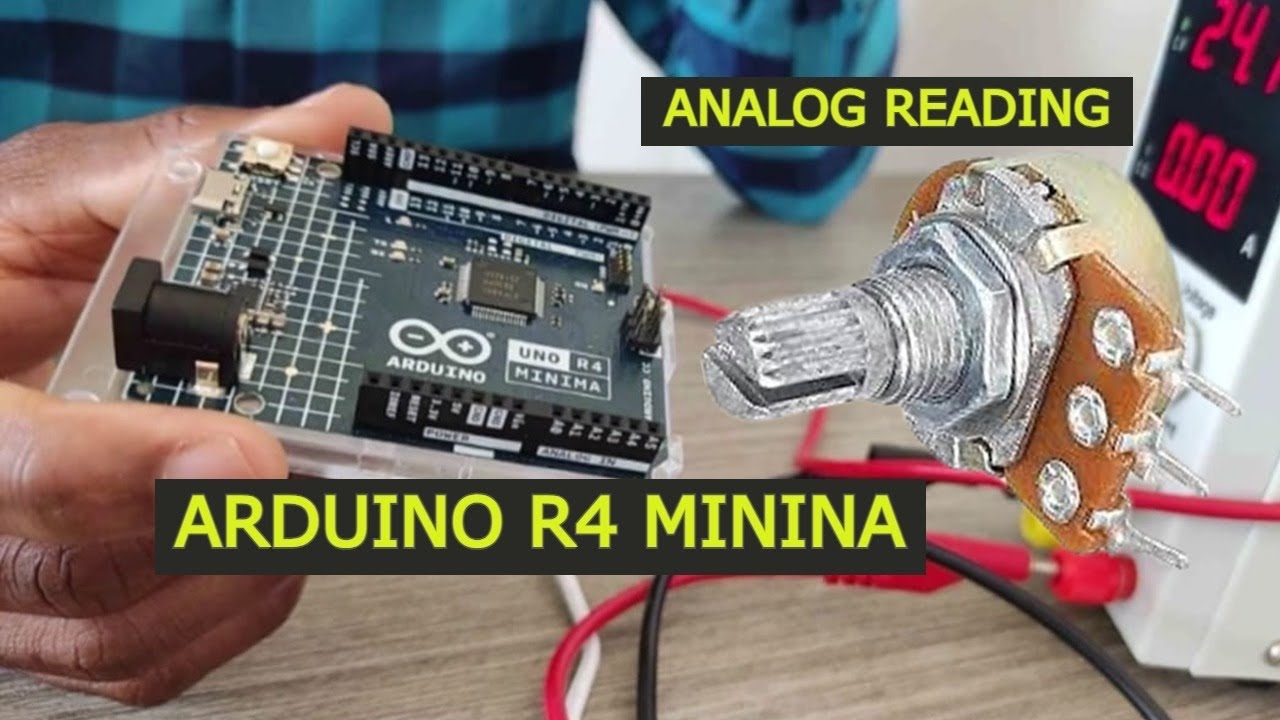 Arduino Uno R4 Minima - Analog Readings #unor4minima #analogreadings