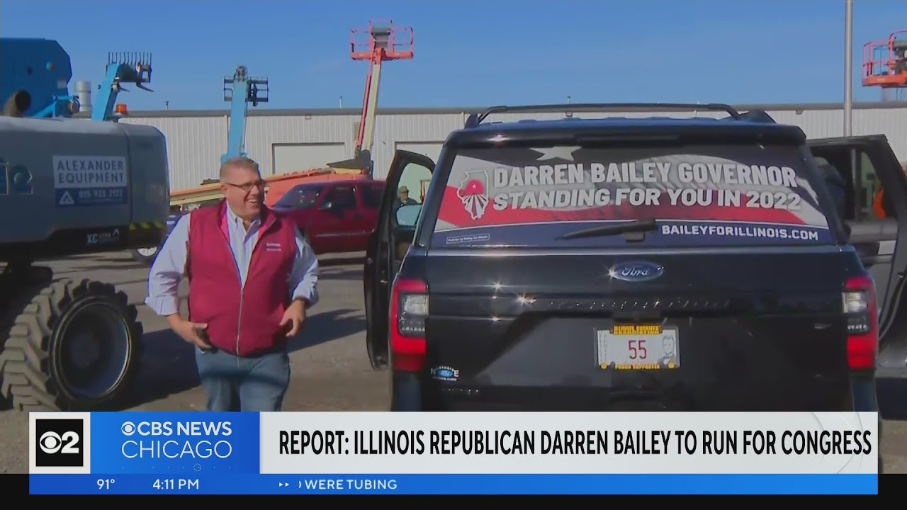 Illinois Republican Darren Bailey to run for Congress