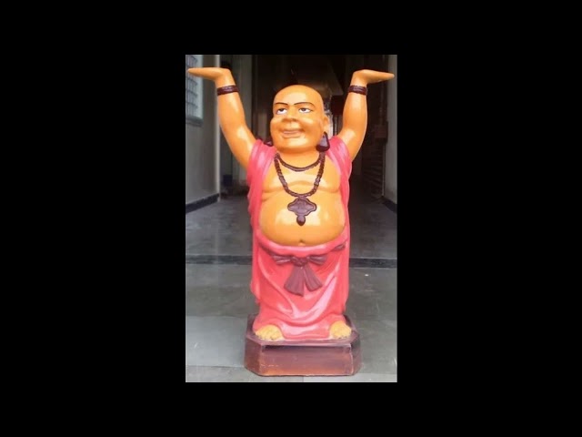 Laughing Buddha Statue - Laughing Buddha Statue / Happy Man Statue ...