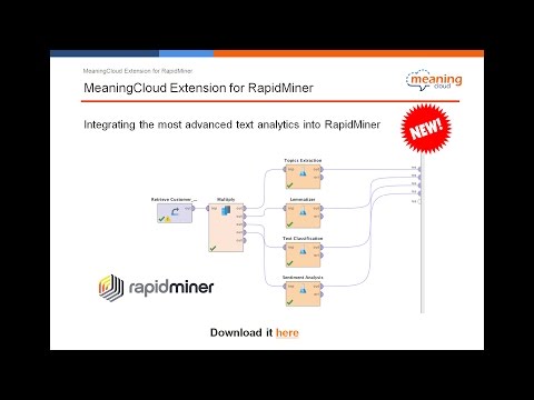 Integrate the most advanced text analytics into your predictive models MeaningCloud webinar