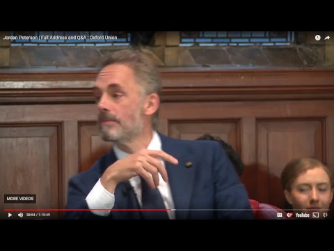Discussing Peterson at Oxford