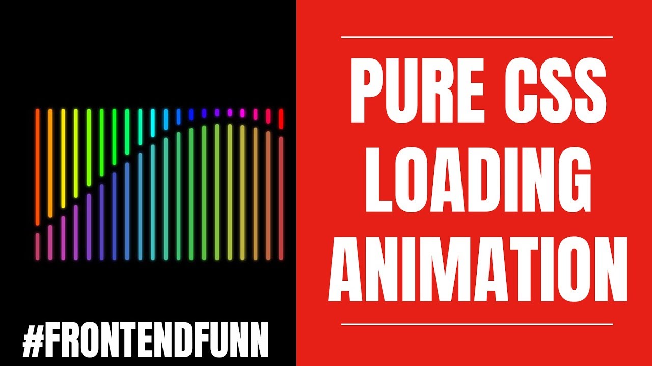 CSS Loading Animation - Pure CSS Wave Loader