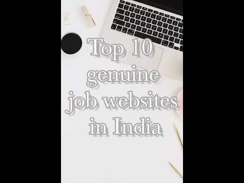 Top 10 genuine websites for searching jobs in India