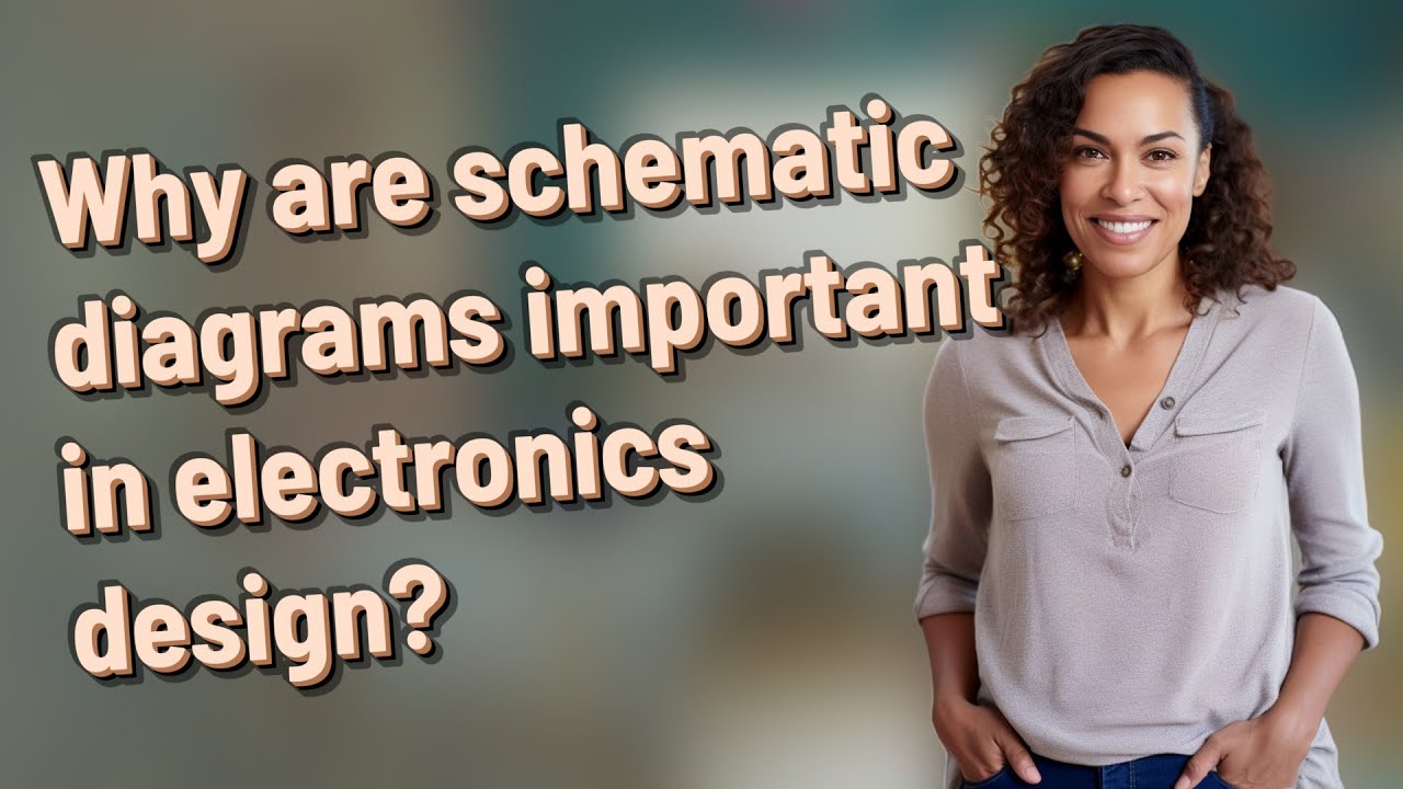 Why are schematic diagrams important in electronics design?