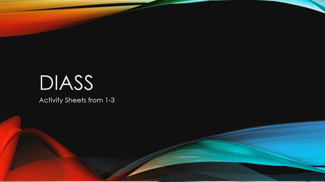 DIASS - Activity 1 - 3