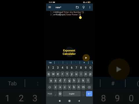 Exponent Calculator using Python | Master Python