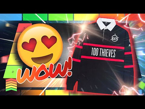 Ranking Every League of Legends Jersey — From 100 Thieves to G2 | Top Tier Ep.24